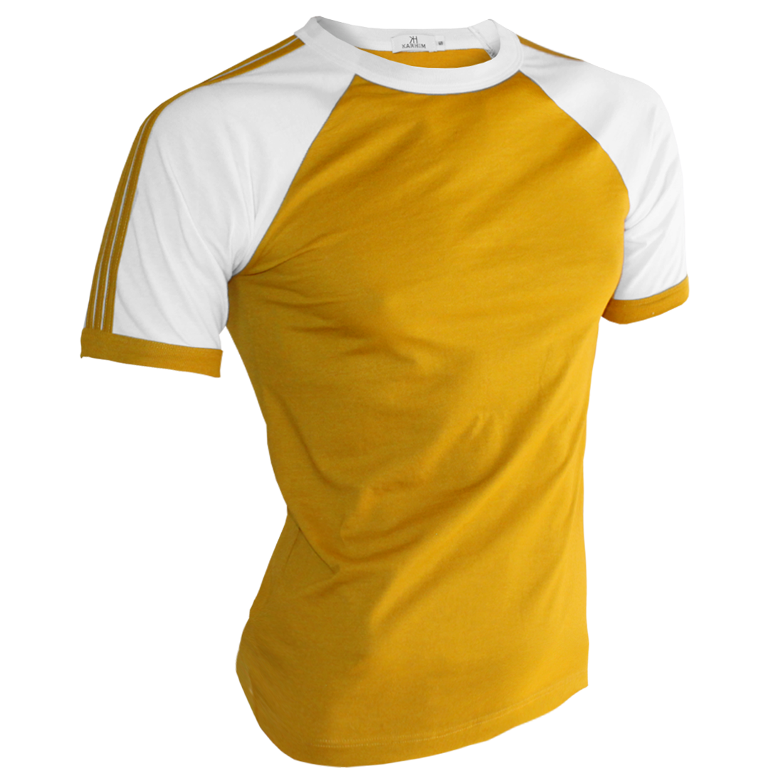 Playera Manga Ranglan Manga Corta Con Tiras En Hombros #A034 – KARHIM ...