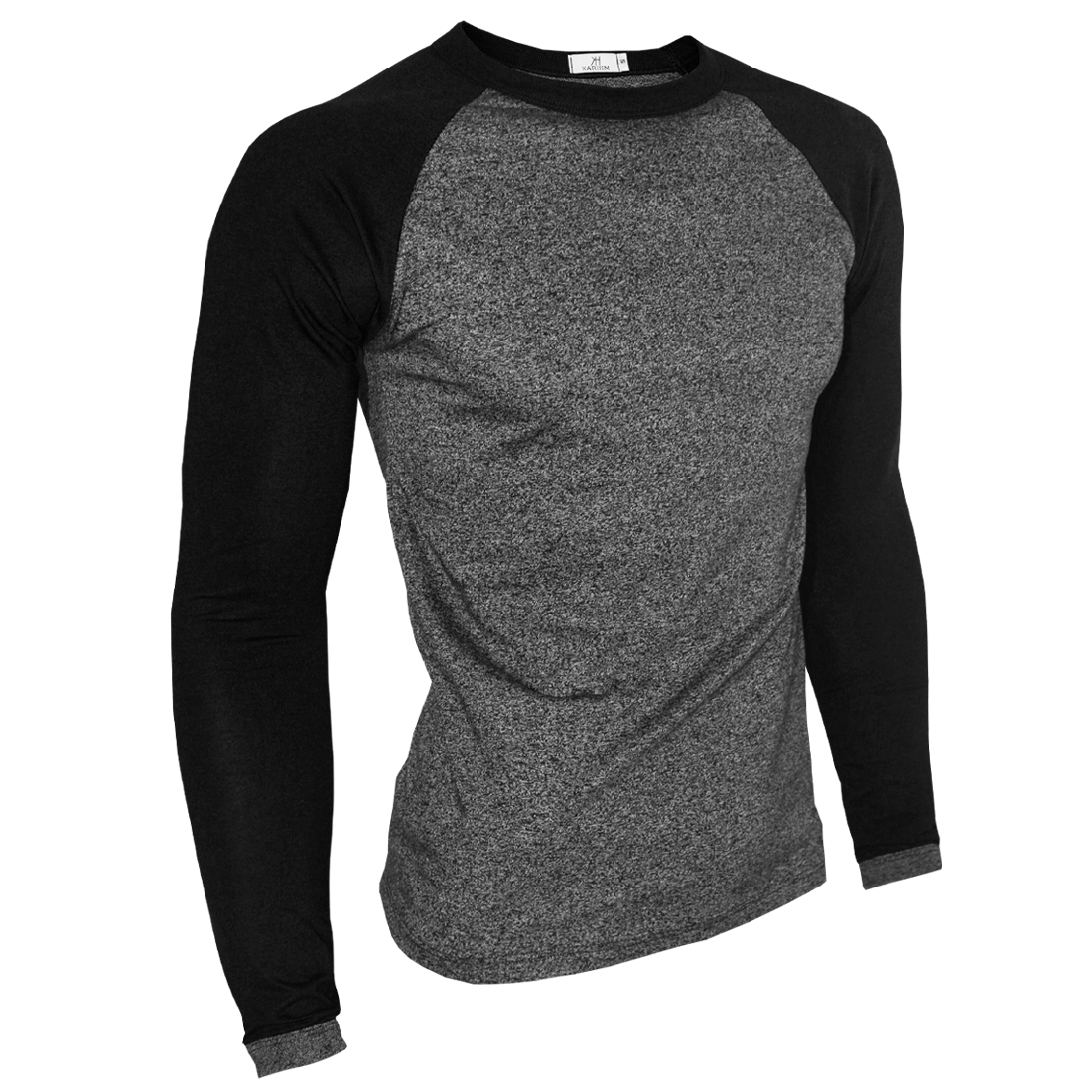 Playera Manga Ranglan Manga Larga Jaspeada #A070 – KARHIM | Fabricante ...